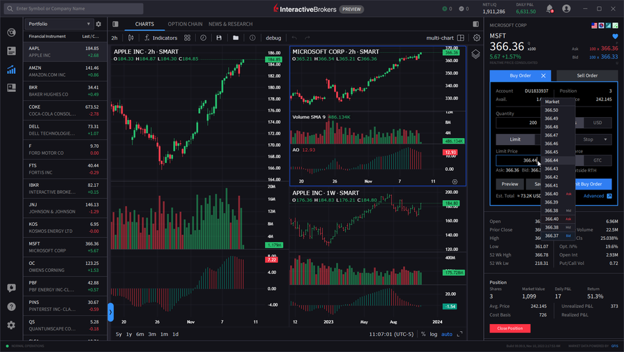 IBKR桌面版 | Interactive Brokers Hong Kong Limited（盈透证券香港有限公司）